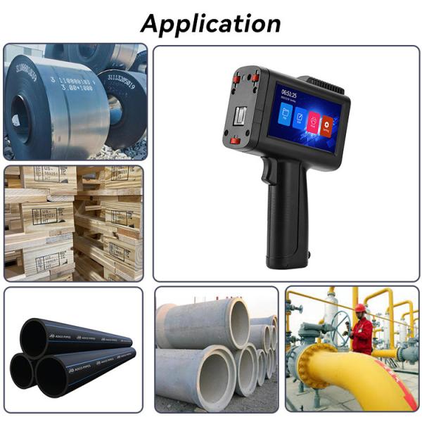 Quality Portable Handheld Inkjet Printer Gun , Portable Inkjet Printer Label Printer for sale