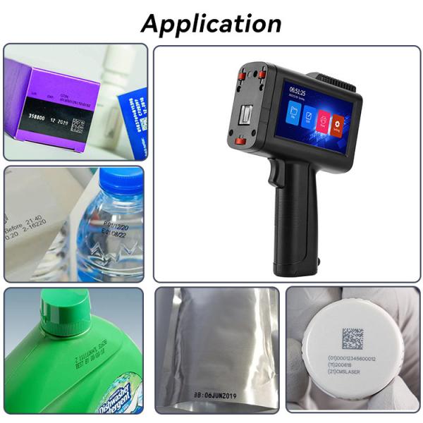 Quality Portable Handheld Inkjet Printer Gun , Portable Inkjet Printer Label Printer for sale
