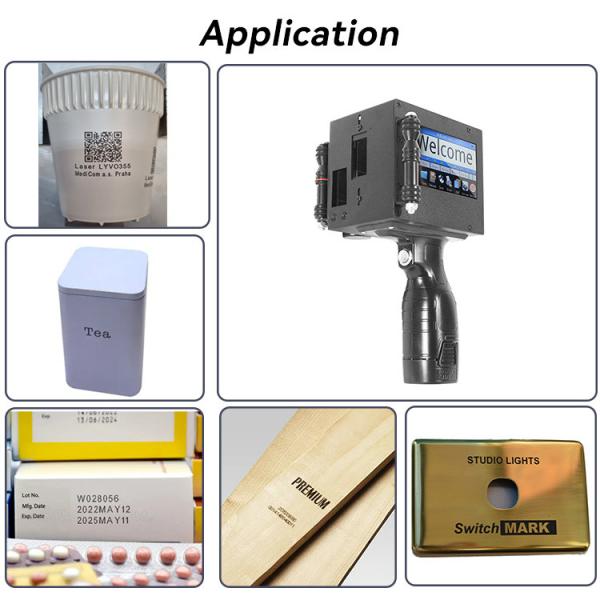 Quality Handheld Date Coder Inkjet Printer Machine Portable Large Character Inkjet for sale