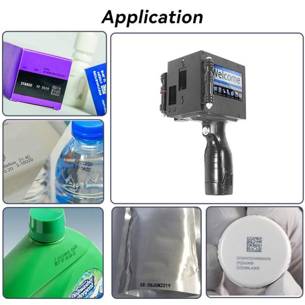 Quality Handheld Date Coder Inkjet Printer Machine Portable Large Character Inkjet for sale