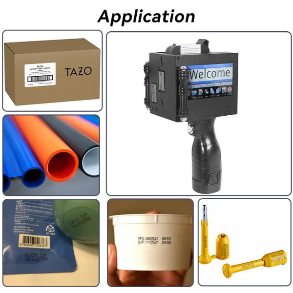 Quality Handheld Date Coder Inkjet Printer Machine Portable Large Character Inkjet for sale