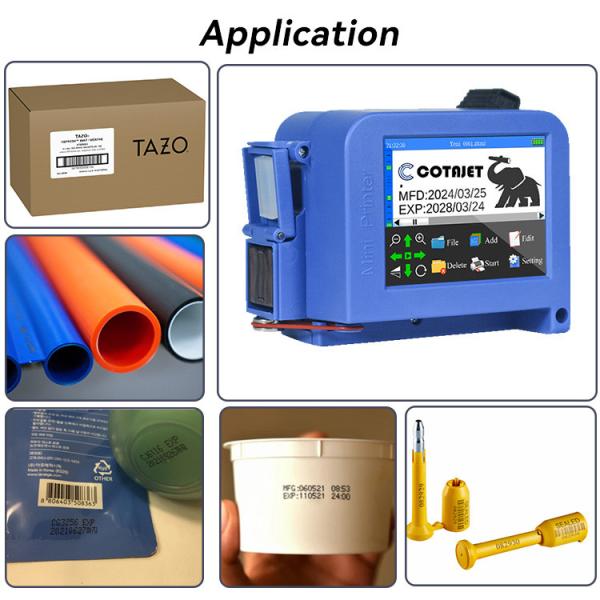 Quality COTAJET Handheld Inkjet Printer Coding Machine / Mini Handheld Portable Inkjet for sale