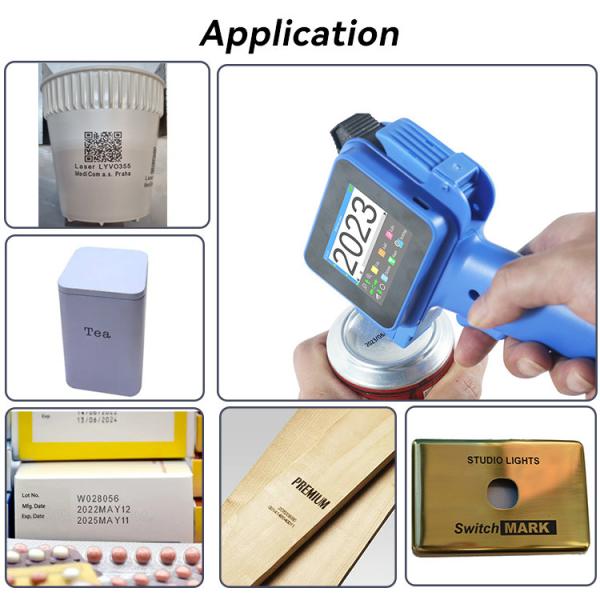 Quality Mobile Handheld Inkjet Printer handheld Batch Coding Machine For Batch Numbers for sale