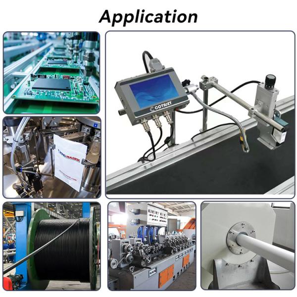Quality Industrial Thermal Inkjet Printer , Automatic Inkjet Batch Coding Machine With for sale