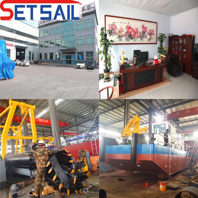 Full Automatic Hydraulic Cutter Suction Dredger Used in River Lake