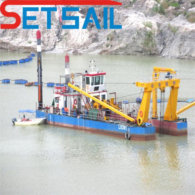 Automatic Control Cutter Suction Dredger for River Sand