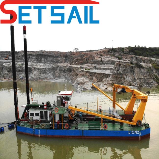 Diesel Engine Sand Dredger Used in River for Sale