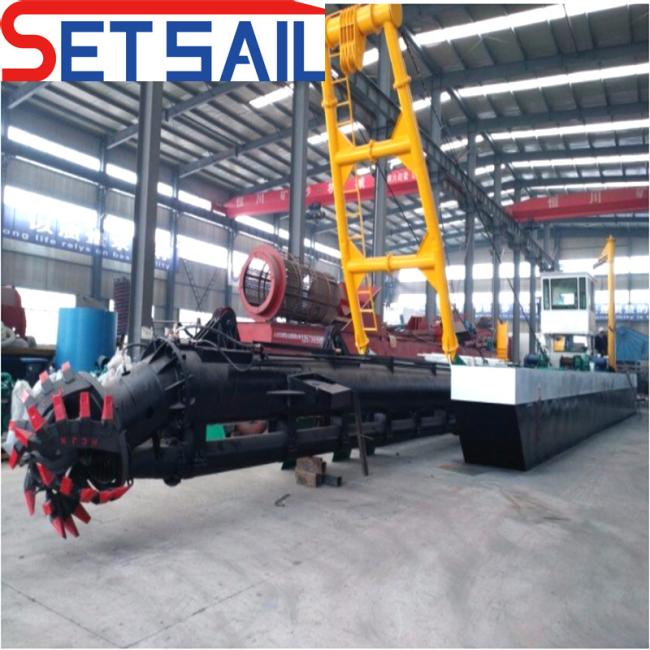 Steady Siemens PLC 8inch Cutter Suction Dredger for Dredging Project