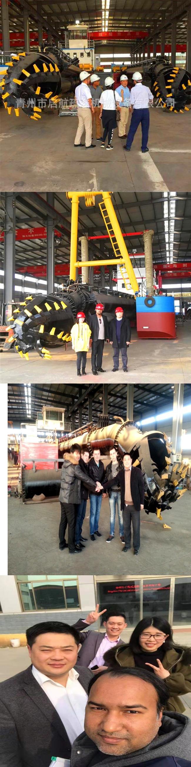Diesel Engine Cutter Suction Dredging Machine From China