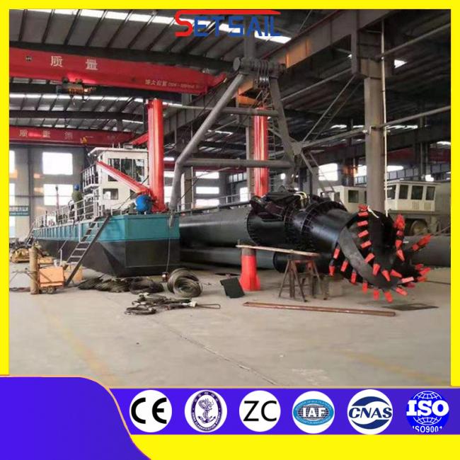 Diesel Engine 6 Inch Cutter Suction Dredger with Siemens PLC