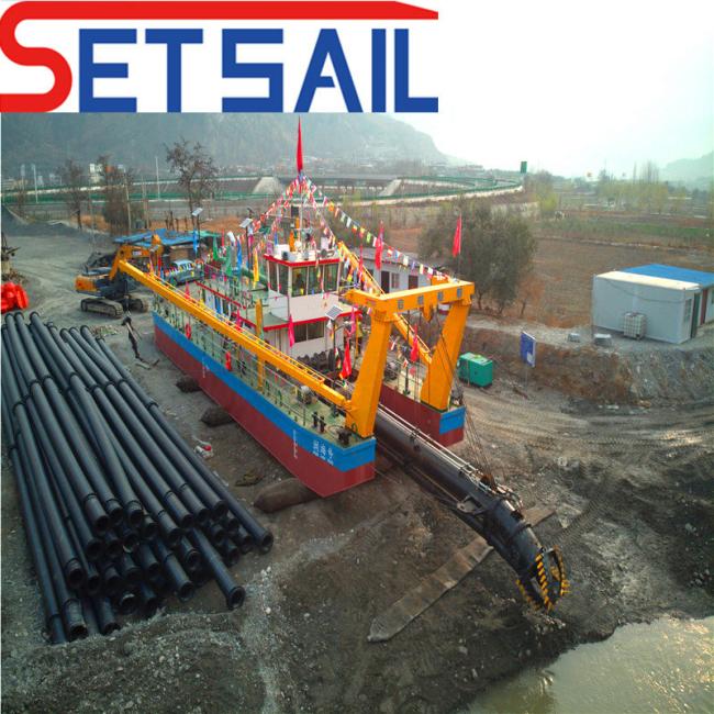 Low Price Hydraulic Cutter Suction Dredger with Diesel Engine