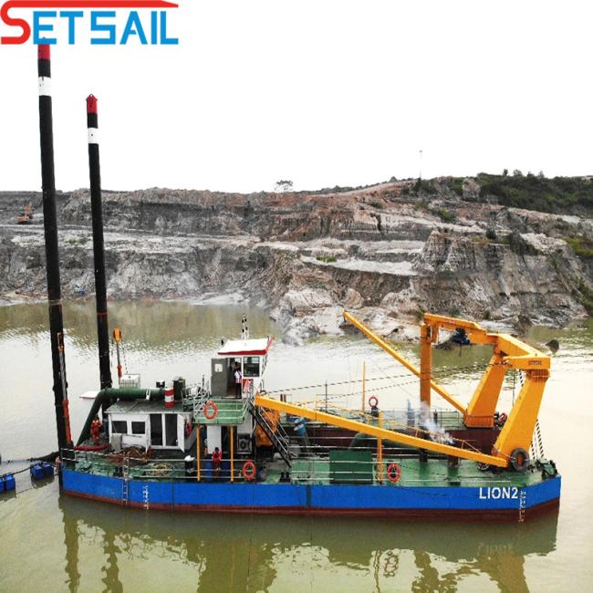 Cummins Generator Set Cutter Suction Dredger with Weichai Diesle Engine