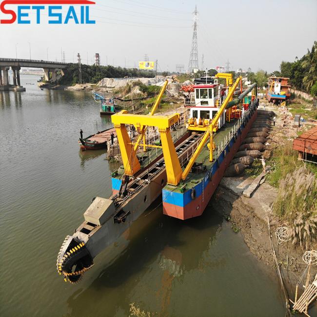 Reliable Hydraulic System Cutter Suction Dredger with Depth Sounder