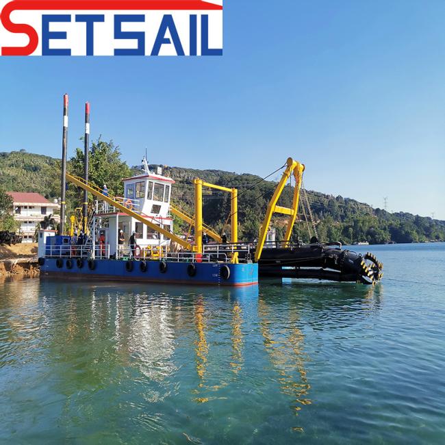 Hydraulic Winch Cutter Suction Dredger with Water Flow Meter