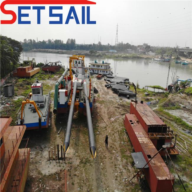 China Made Cutter Suction Sand Dredger for Reclamation Project