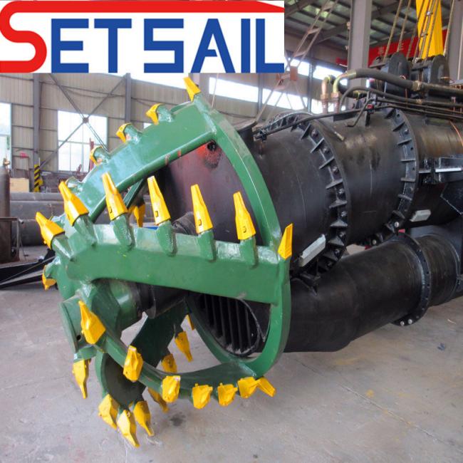 River Sand Lake Mud Cutter Suction Dredger with ISO9000 Certification
