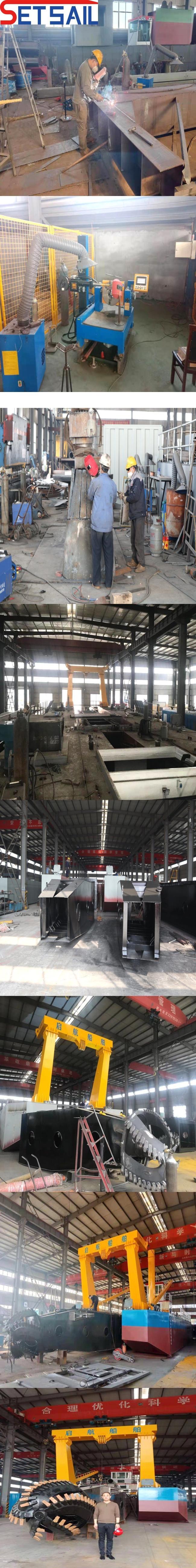 Low Failture Diesel Engine Cutter Suction Dredging Mud Equipment