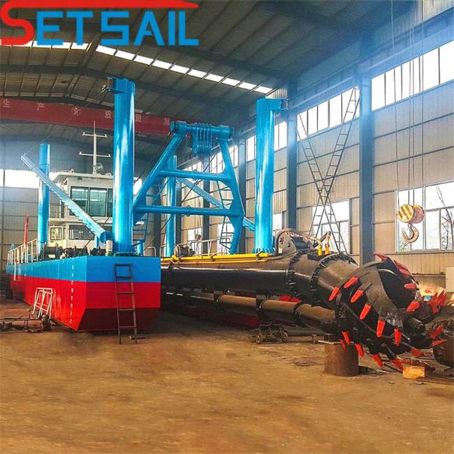 Customized Design Cutter Suction Machine Gravel Dredger for River Sand