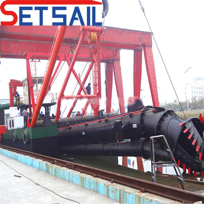 Diesel Engine Cutter Suction River Sand Dredging Machinery for Sale