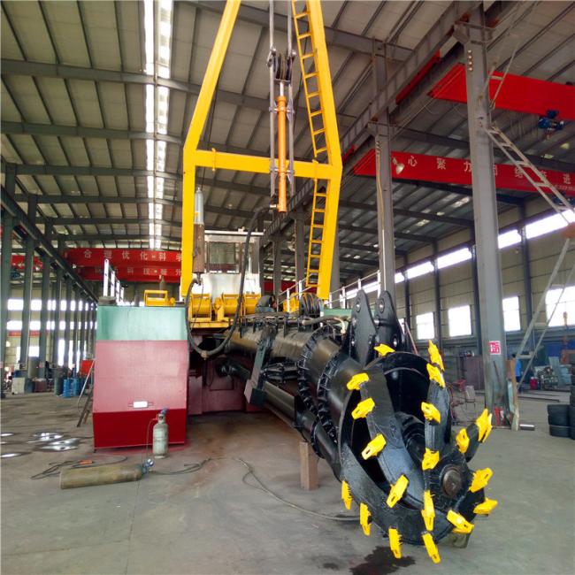 Water Flow 3500m3 Cutter Suction Dredger with Diesel Engine