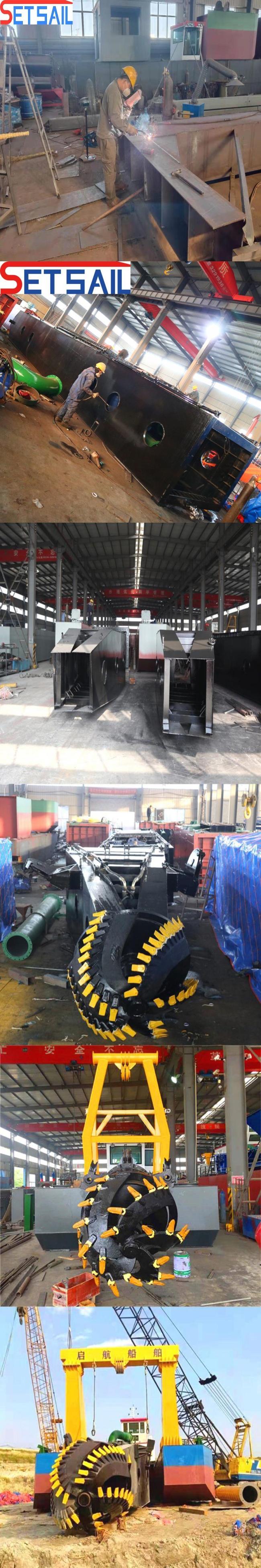 20 Inch Cutter Suction Dredging Sand Dredger with Booster Station