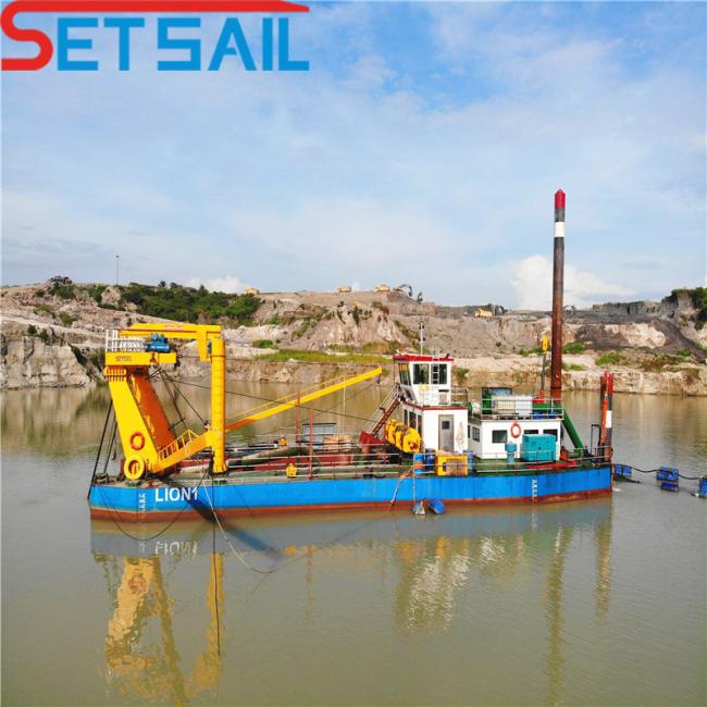 Sand Dredging Discharging Pipeline Dredger Sale