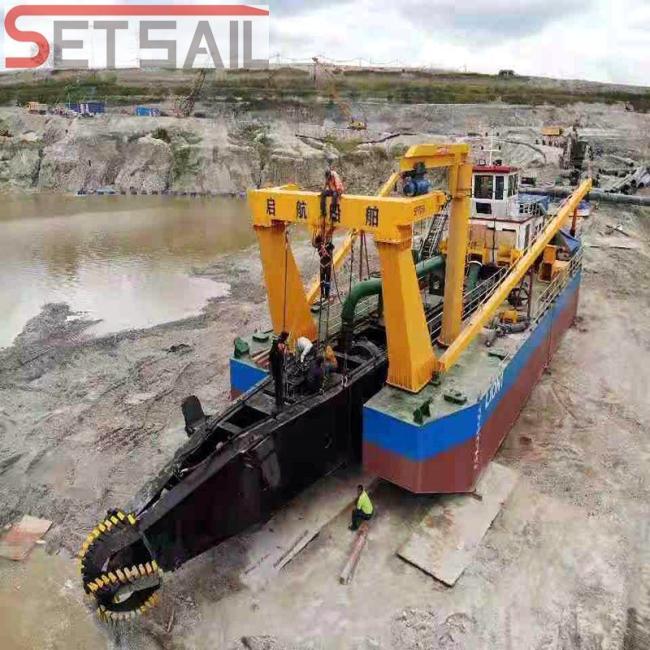 Full New Hydraulic Cutter Suction Dredger with Diesel Engine Power