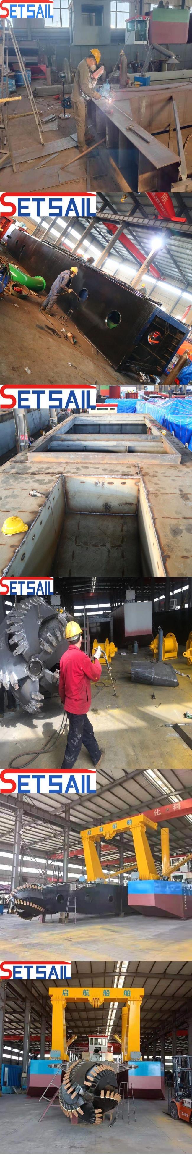 20inch Capacity 1000m3/H China Diesel Engine Sand Dredger