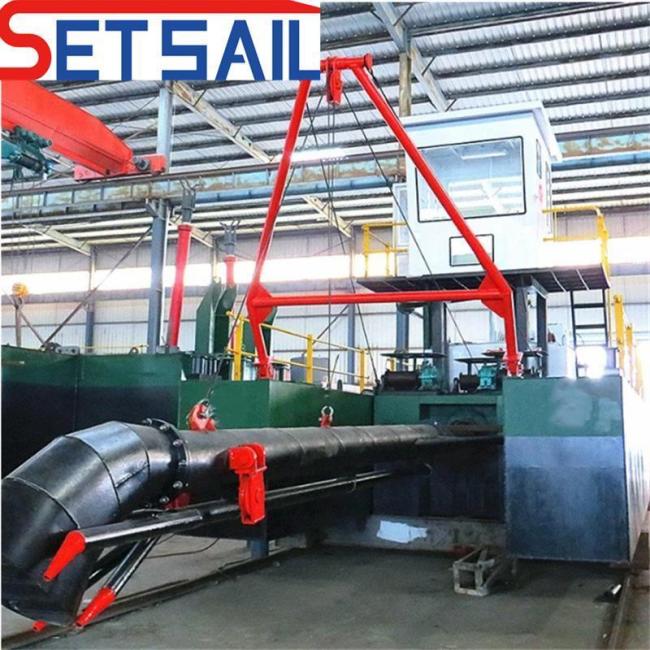 Set Sail Jet Suction Sand Dredging Ship for River Mud