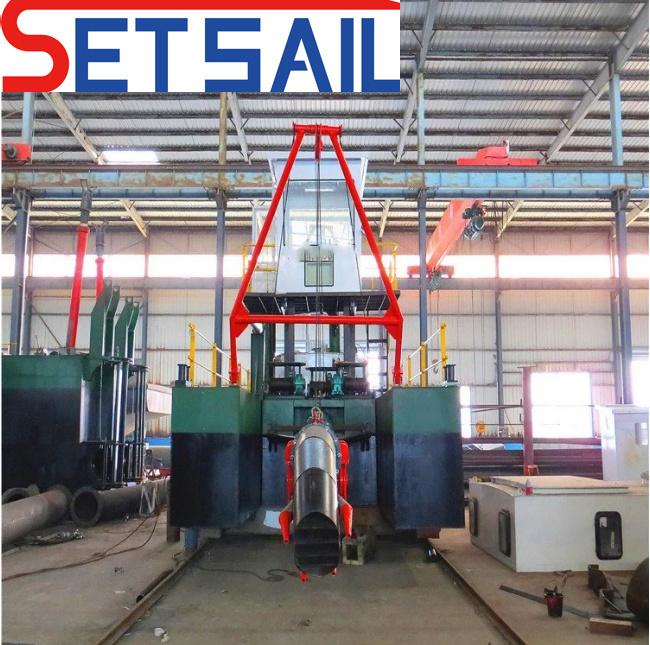 Hydraulic Winch Jet Suction Sand Dredger for Sale