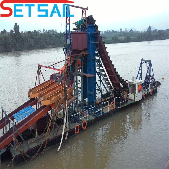 Made in China Bucket Chain Gold Diamond Dredger for Sale