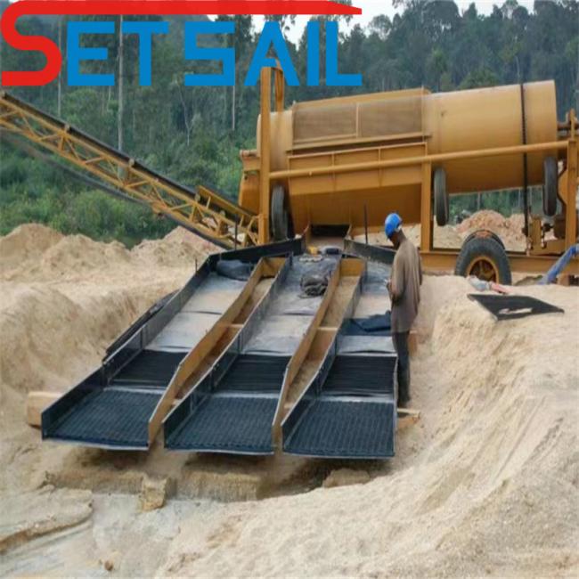 Selecting Land Gold Machinery Used The Mining Project