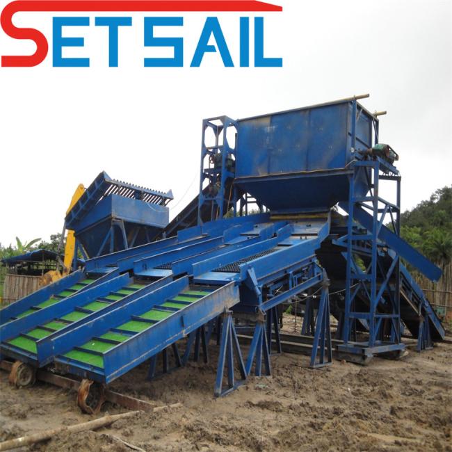 Multi Function Land Mining Gold Diamond Machine with Water Pump