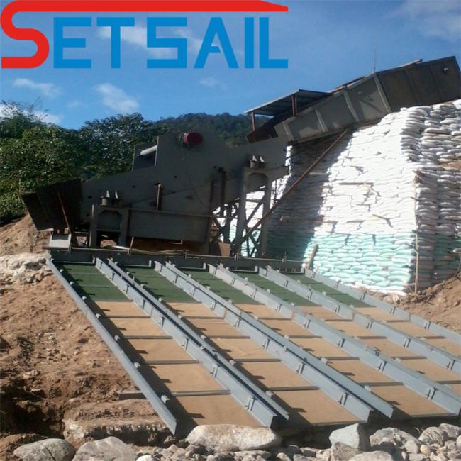 Land Mining Gold and Diamond Device with Centrifuge Machinery