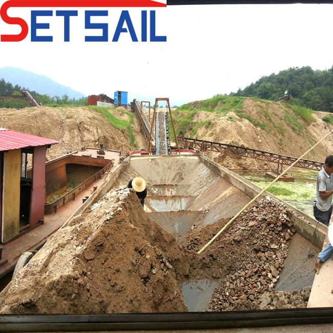 China Factory Made River Sand Transportation Boat with Self-Unloading