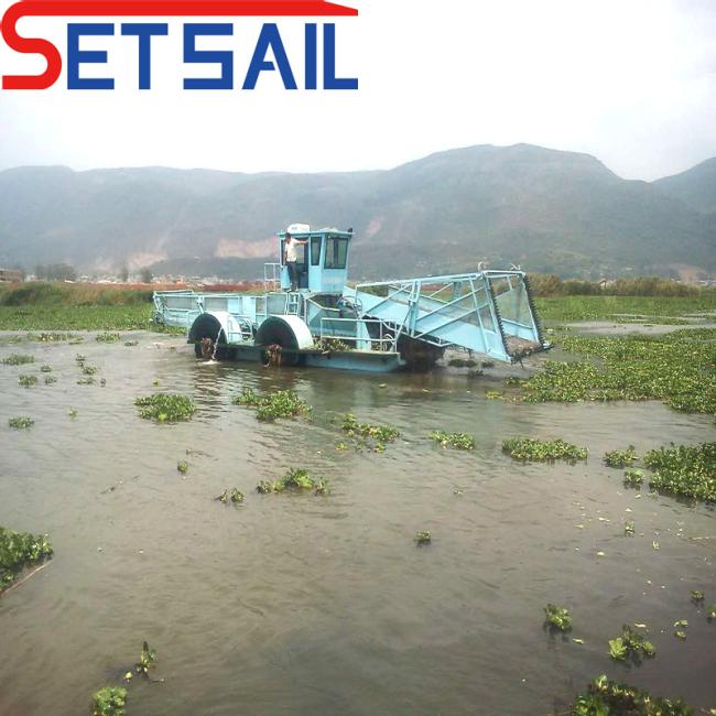 China Lake Cleaning Boat for Hot Selling River Weed Machinery