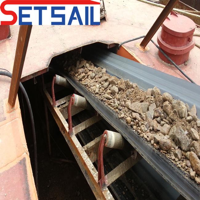 Coast Sea Sand Transportation Barge with Self Unloading System