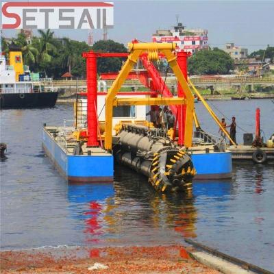 China Customized Rexroth Control System Hydraulic Cummins Engine Dredger for River Sand for sale
