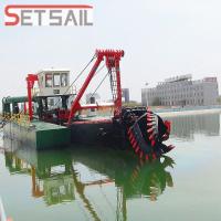 China Customized Rexroth Control System Hydraulic Cummins Engine Dredger for River Sand for sale