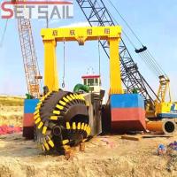 China Customized Rexroth Control System Hydraulic Cummins Engine Dredger for River Sand for sale