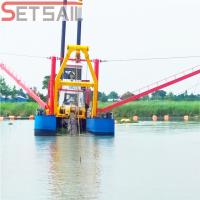 China Customized Rexroth Control System Hydraulic Cummins Engine Dredger for River Sand for sale