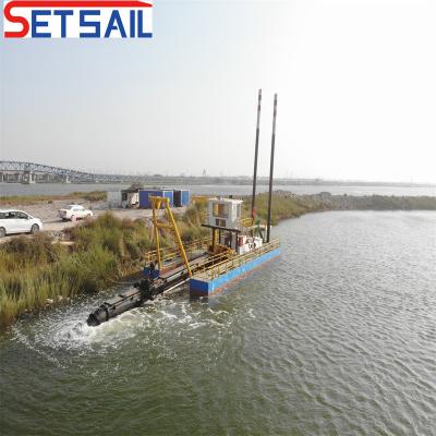China Customized Hydraulic Cutter Suction Sand Dredger using Fada Gearbox for Customer Requirements for sale