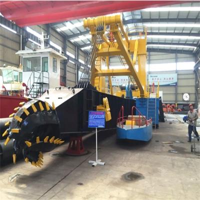 China Lifelong After-sales Service Diesel Cutter Suction Sand Dredger with Rexroth Hydraulic for sale