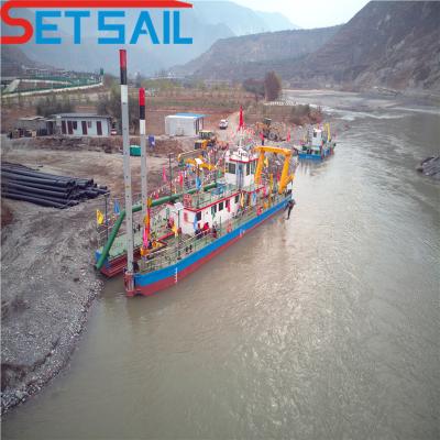 Cina Ancoraggio motore a motore diesel, taglierino per aspirazione, dragaglio per operazioni di estrazione della sabbia in vendita