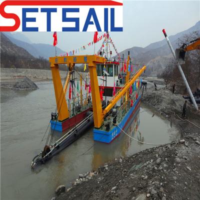 China Customized Cutter Suction Dredger for River Sand Maximum Discharge Distance 6000m for sale
