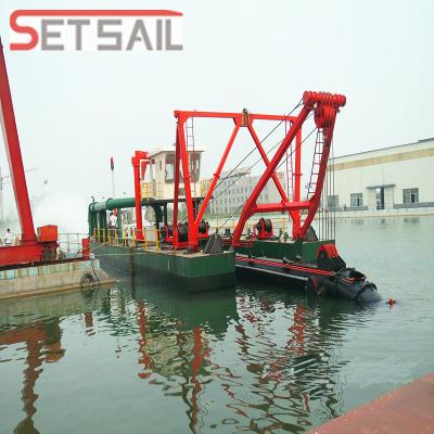 China Cyclone Type Hydrocyclone Cutter Suction Dredger for Top- River Sand Dredging Equipment for sale