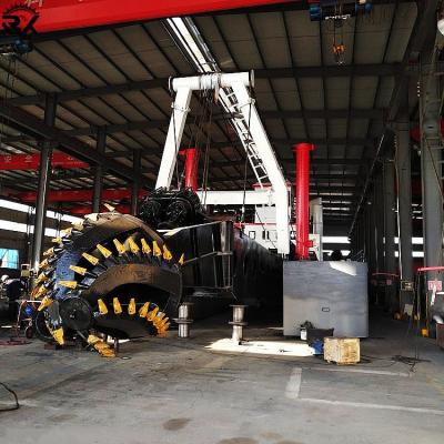 중국 QHCSE-15 정밀 모래 추출을 위한 절단 펌프 수축 랍링 하천 모래 장비 판매용