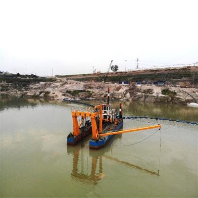China Cutter Suction Head Dredging Equipment with Anchor Boom and 6-20mm Deck Plate Thickness for sale