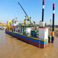 China 300 M3 Solid Capacity Diesel Engine Power 12inch Cutter Suction Dredger for Return refunds for sale