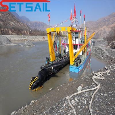 中国 水中サイクロンサイクロンタイプ 12 インチカット 吸砂砂掘削機 53 メートル河頭 販売のため